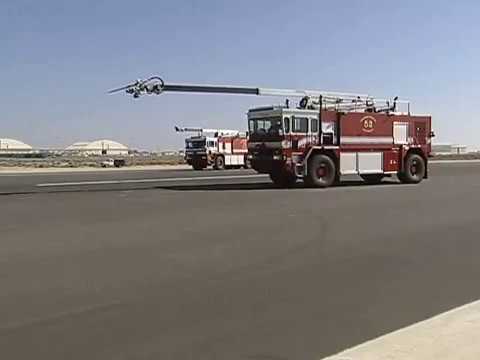 Approach of Fire Rescue Crew During a Shuttle Emergency Training ...