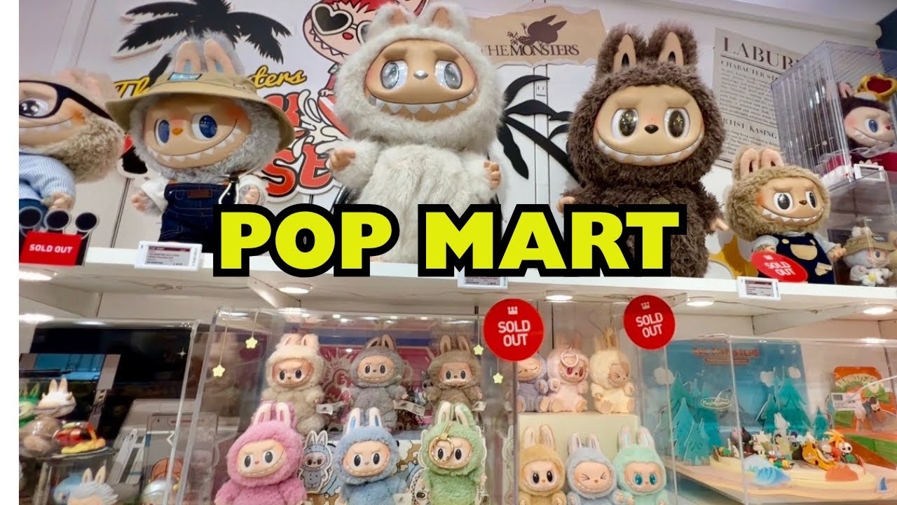 Pop Mart Store at South Coast Plaza #popmart - YouTube