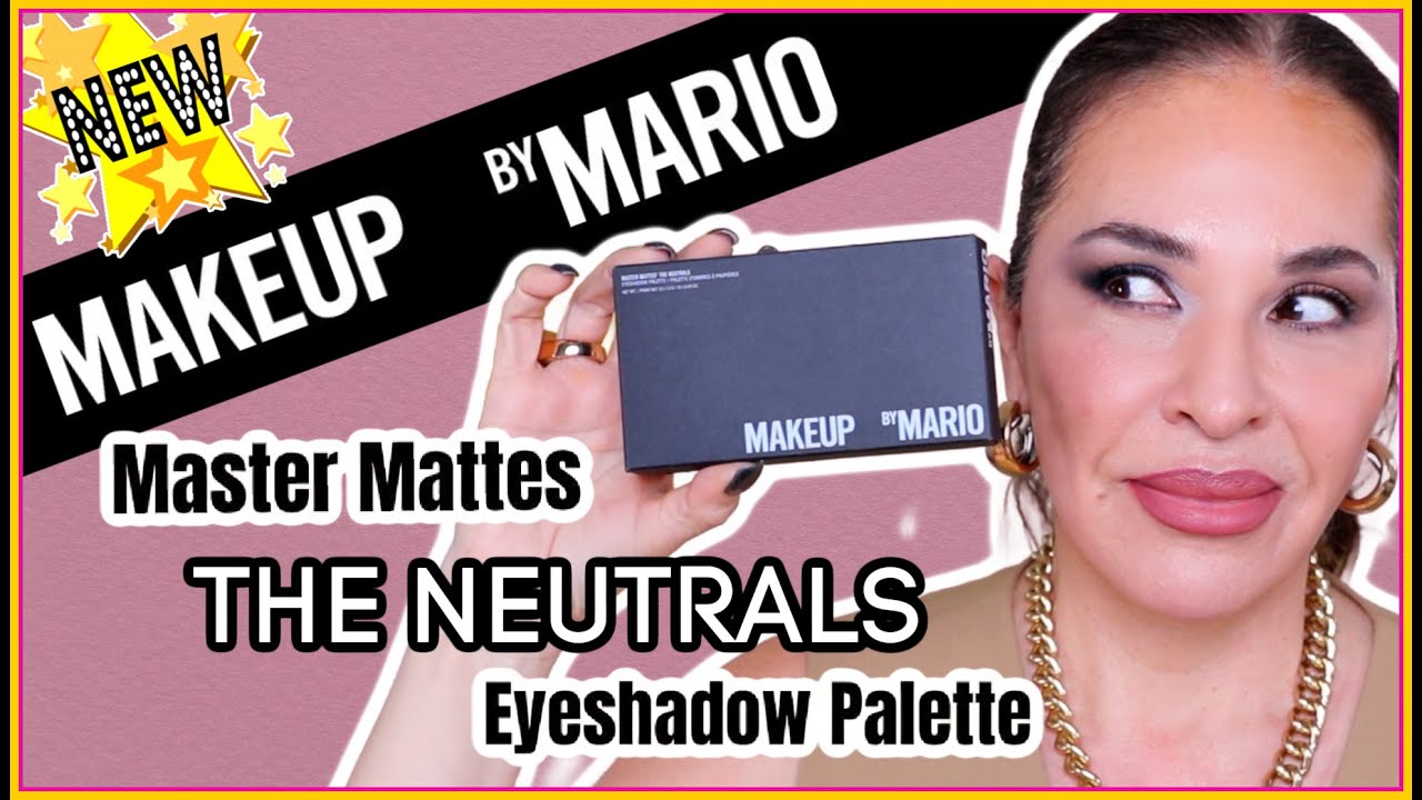 NEW By MARIO Master Mattes THE NEUTRALS | Primeras Impresiones - YouTube