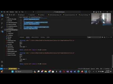JavaScript manipulation with substring and slice | software development ...
