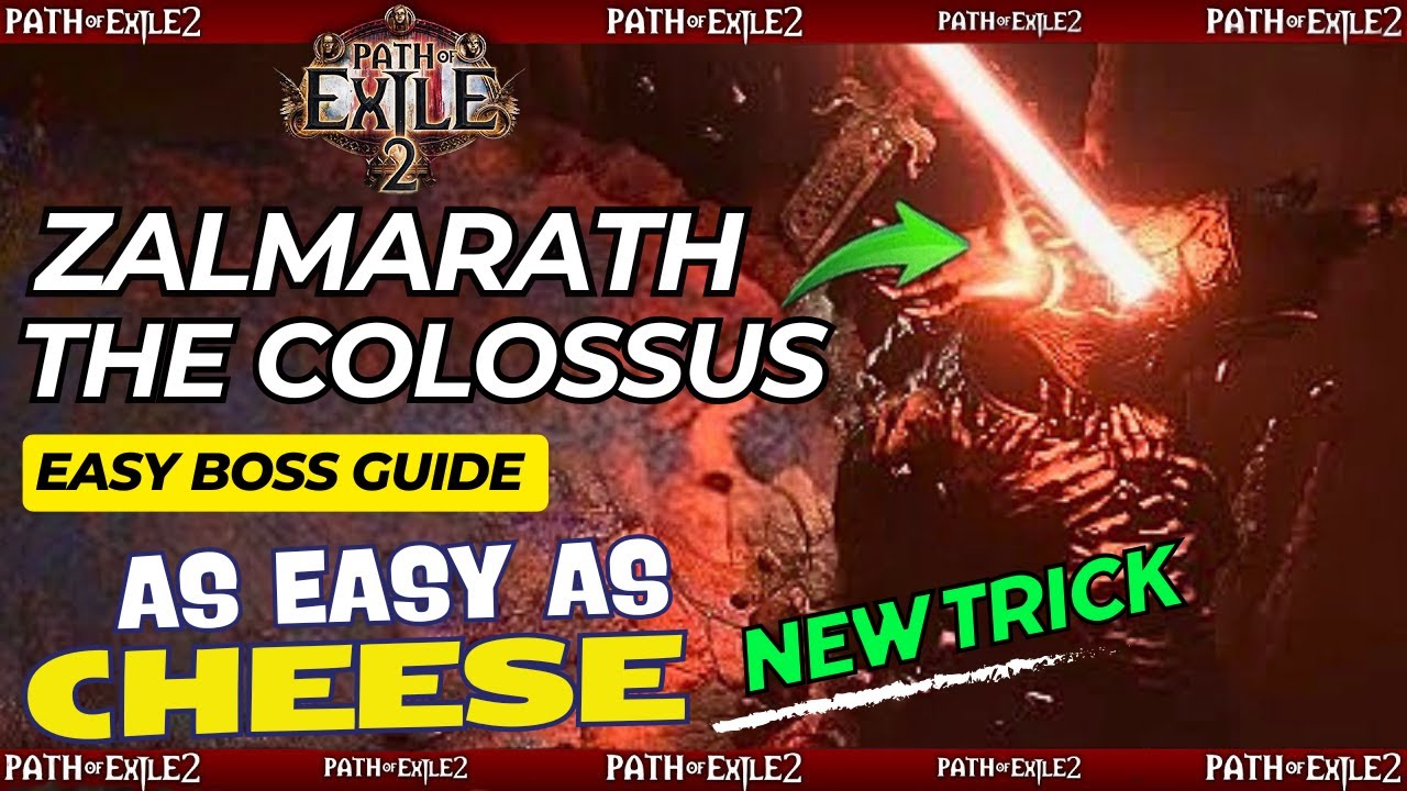 Path of Exile 2 - How to EASILY Beat Zalmarath the Colossus - YouTube
