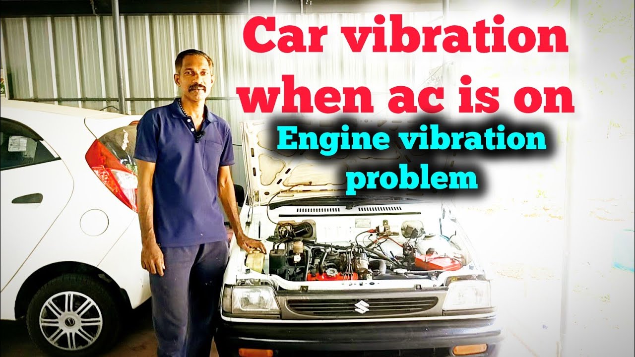 car vibration when ac is on || starting problem || engine vibration # ...