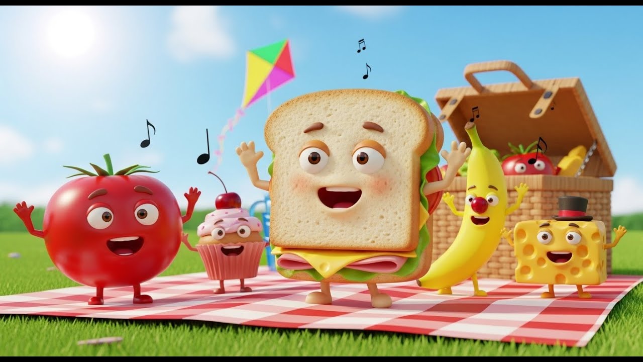 My Sandwich Learned to Sing | Best Nursery Rhymes and Kids Songs ...