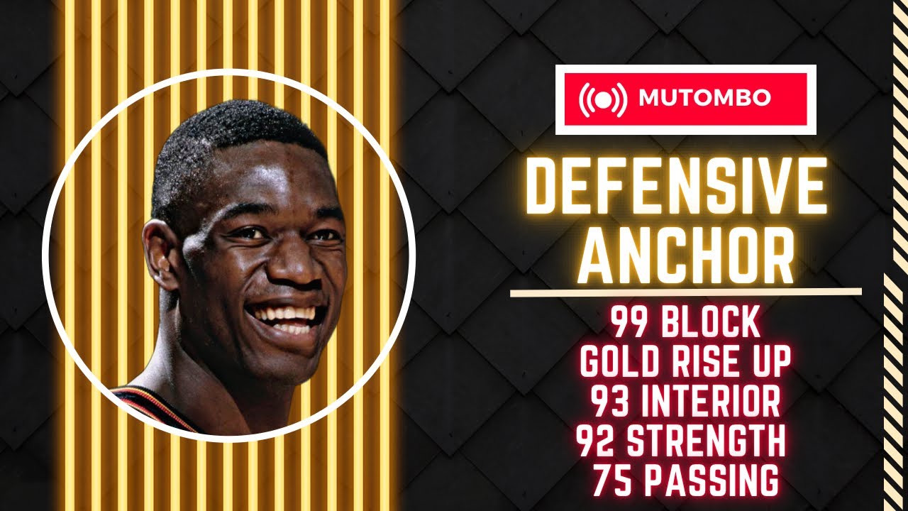 BEST DIKEMBE MUTOMBO BUILD ON NBA 2K25 NEXT GEN WITH 99 BLOCK - YouTube