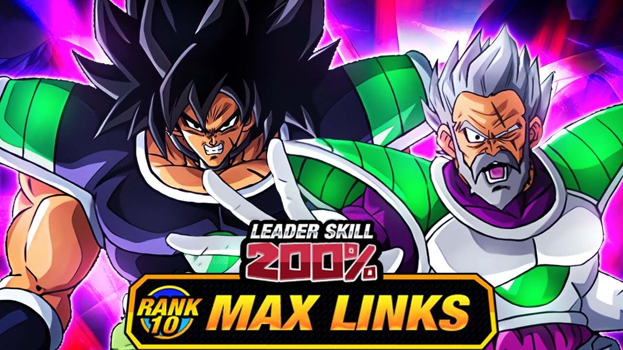 SOLID EZA?? LEVEL 10 LINKS 100% EZA BROLY & PARAGUS! (DBZ: Dokkan ...