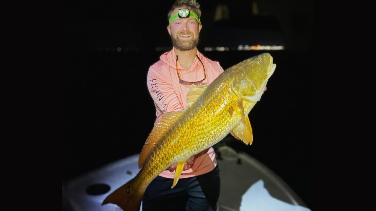 Epic Topwater Bull Redfish Fishing!! - YouTube