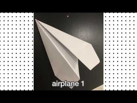 PBL PHYSIC Bernoulli's Principle : Plane paper. - YouTube