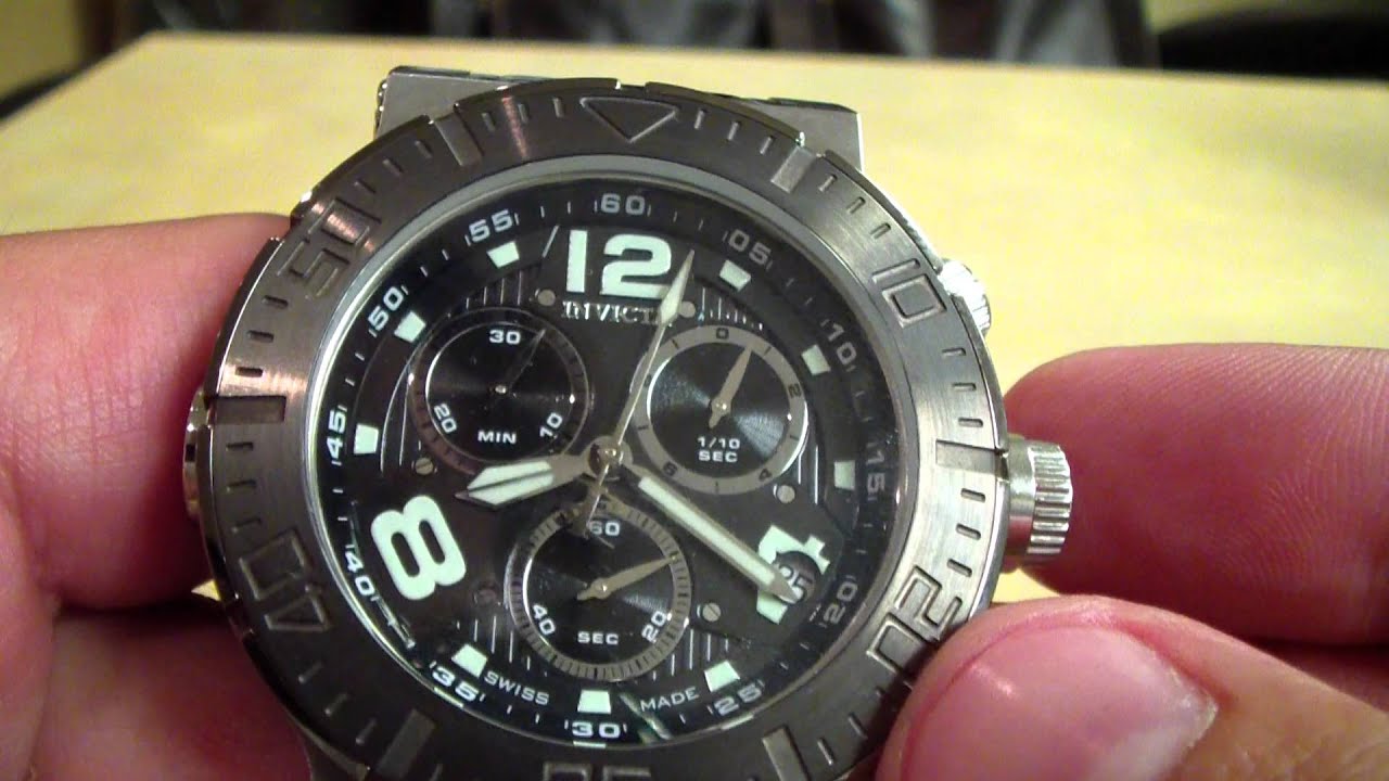 Invicta Ryan - Recalibrating an ETA G10.211 Movement in a Watch - YouTube
