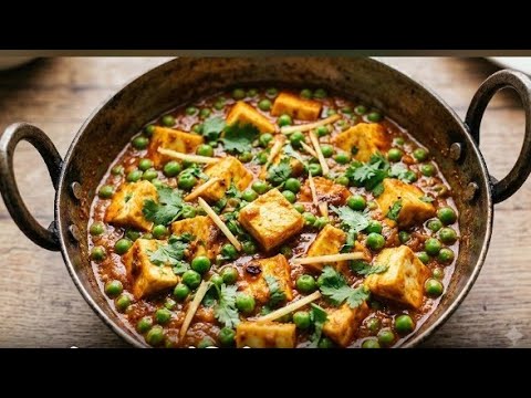 मटर पनीर मसाला रेसिपी | Restaurant Style Matar Paneer Masala | स्वादिष्ट और आसान पनीर सब्जी
