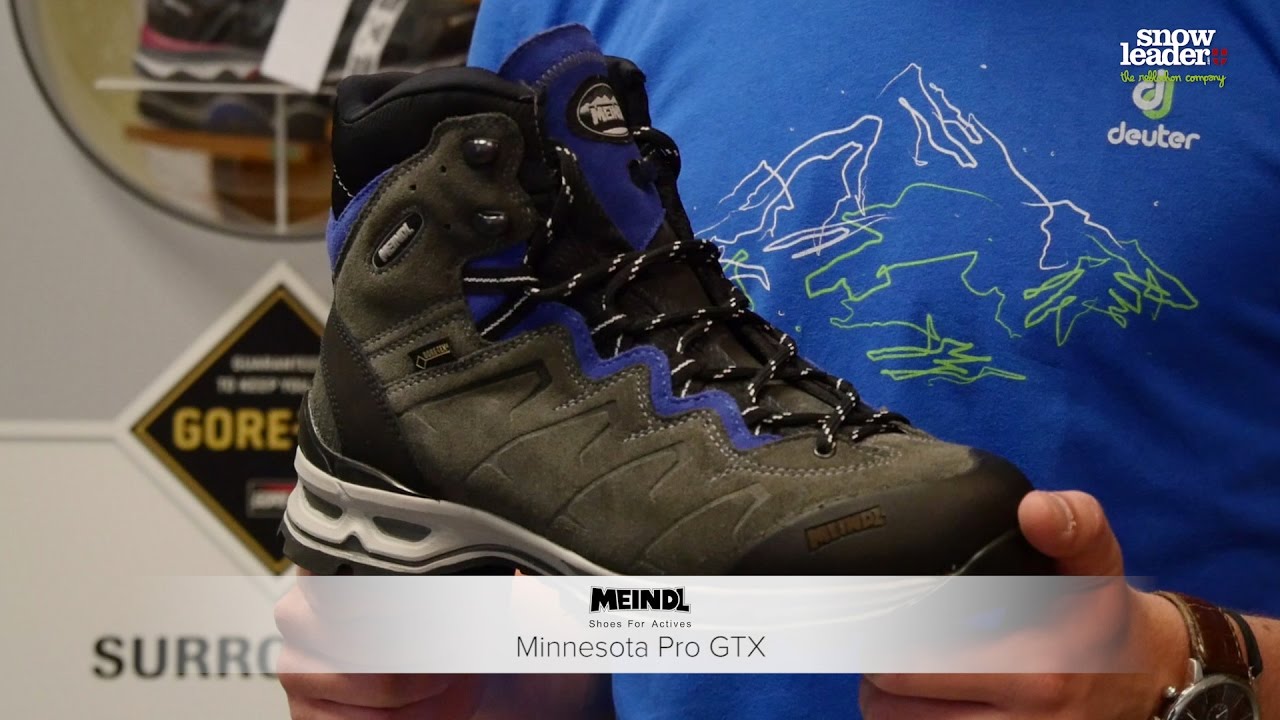 Meindl : Minnesota Pro GTX - YouTube
