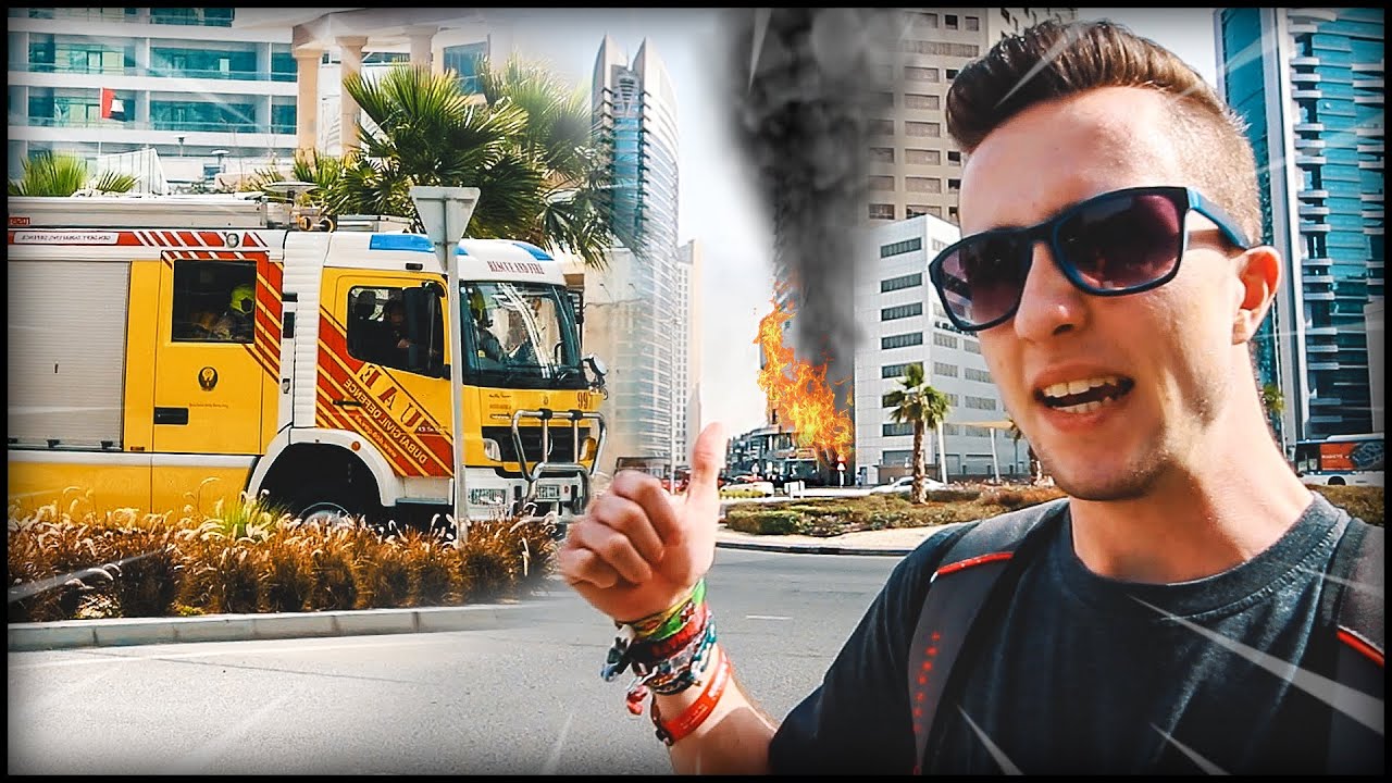 Feuer im "Al Shafar Tower 2" | Dubai 2019 #4 | Tschillp - YouTube