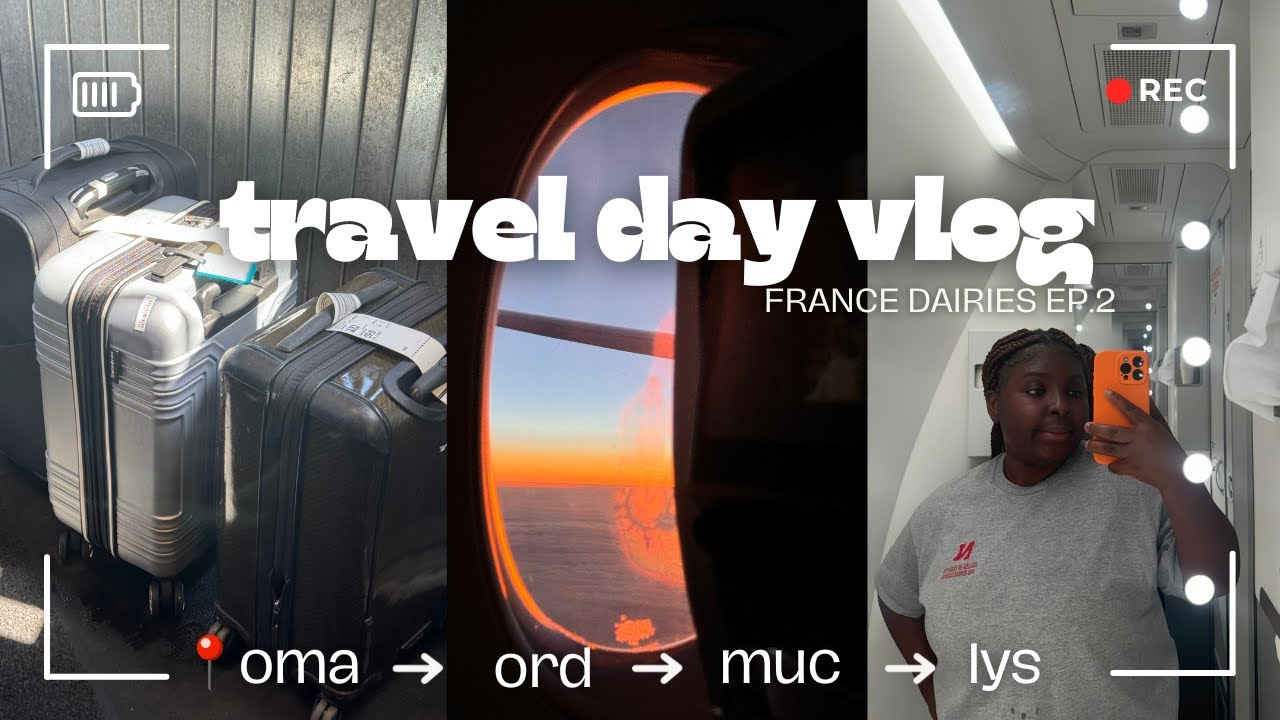 travel day vlog | France Diaries ep.2 - YouTube