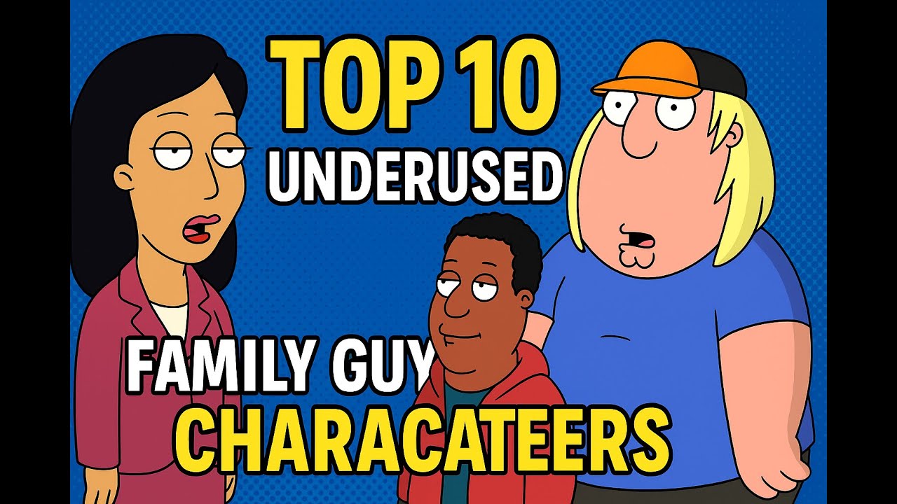 Top 10 underused family guy characters|#familyguy #deepdive #rank # ...