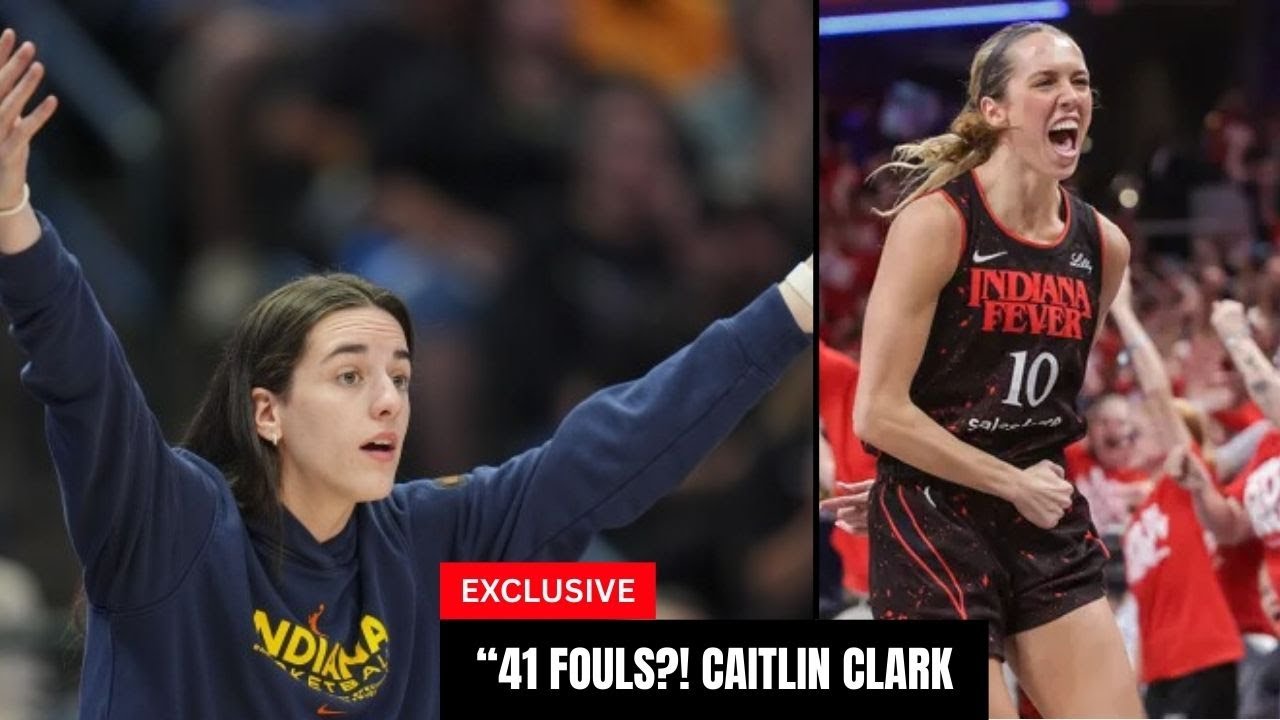 “41 Fouls?! Caitlin Clark and the Fever RAGE After Lexie Hull Injury ...