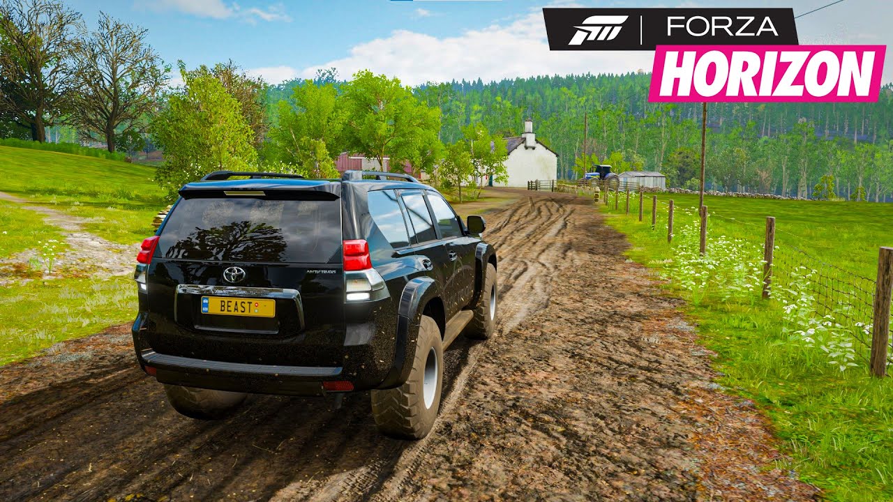 Toyota Land Cruiser | Realistic offroading | Forza Horizon 4 - YouTube