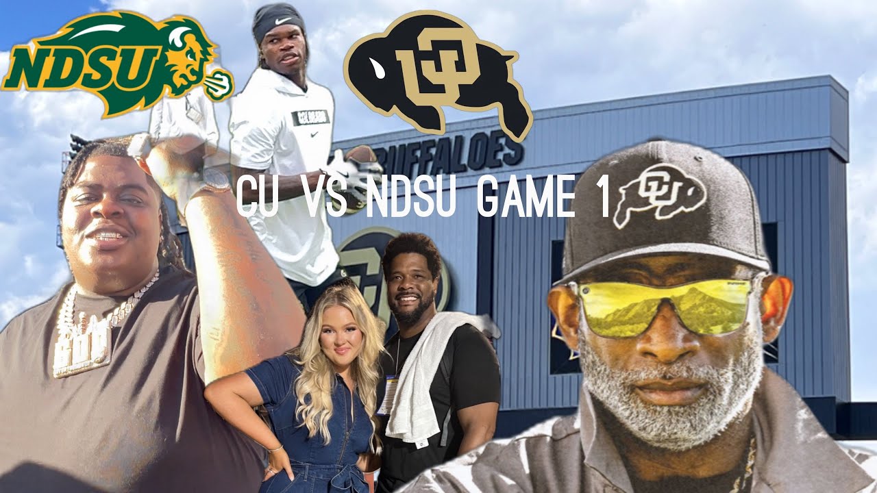 CU vs NDSU GAME 1 VLOG | BigXThaPlug, Shedeur Sanders, Travis Hunter ...