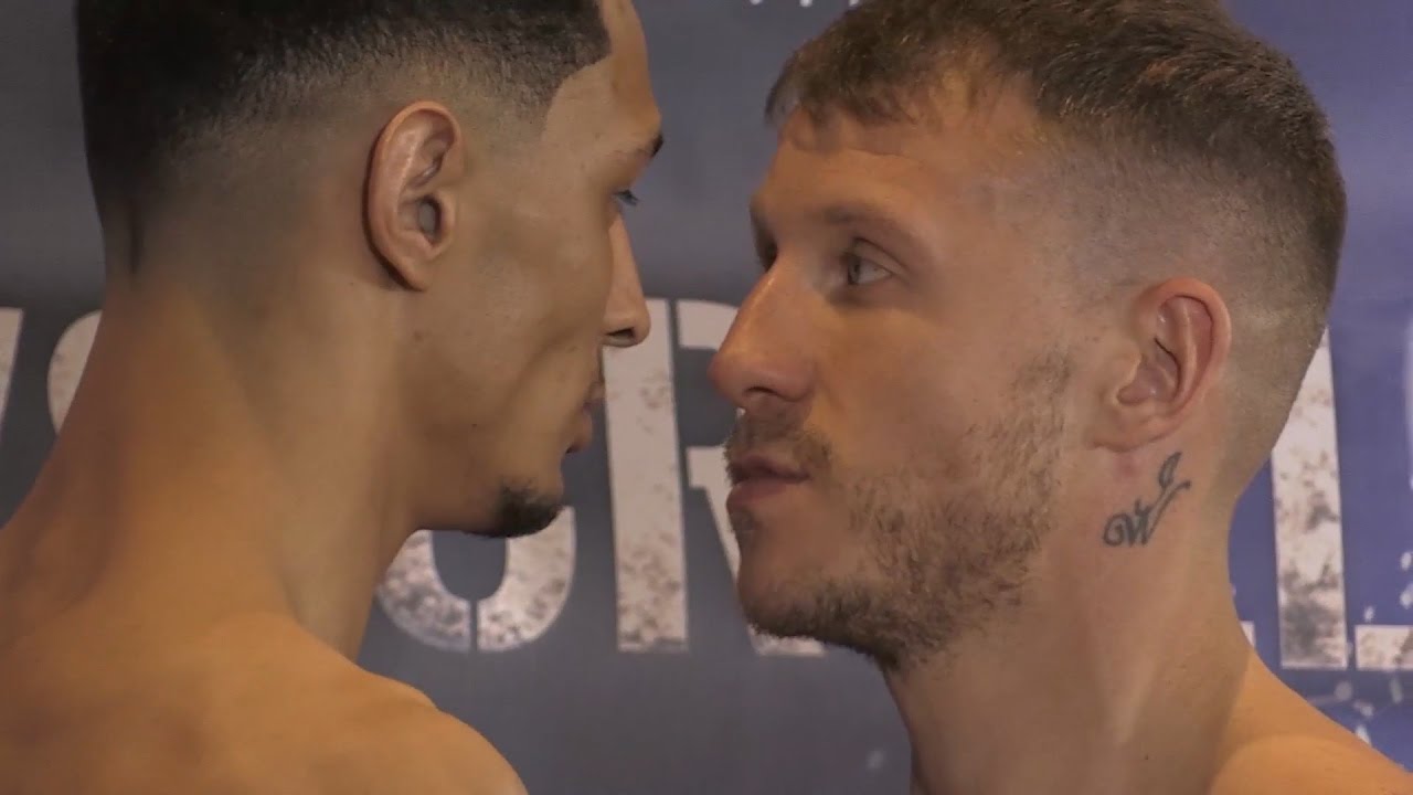Jason Welborn & Marcus Morrison Weigh-In In Manchester - YouTube
