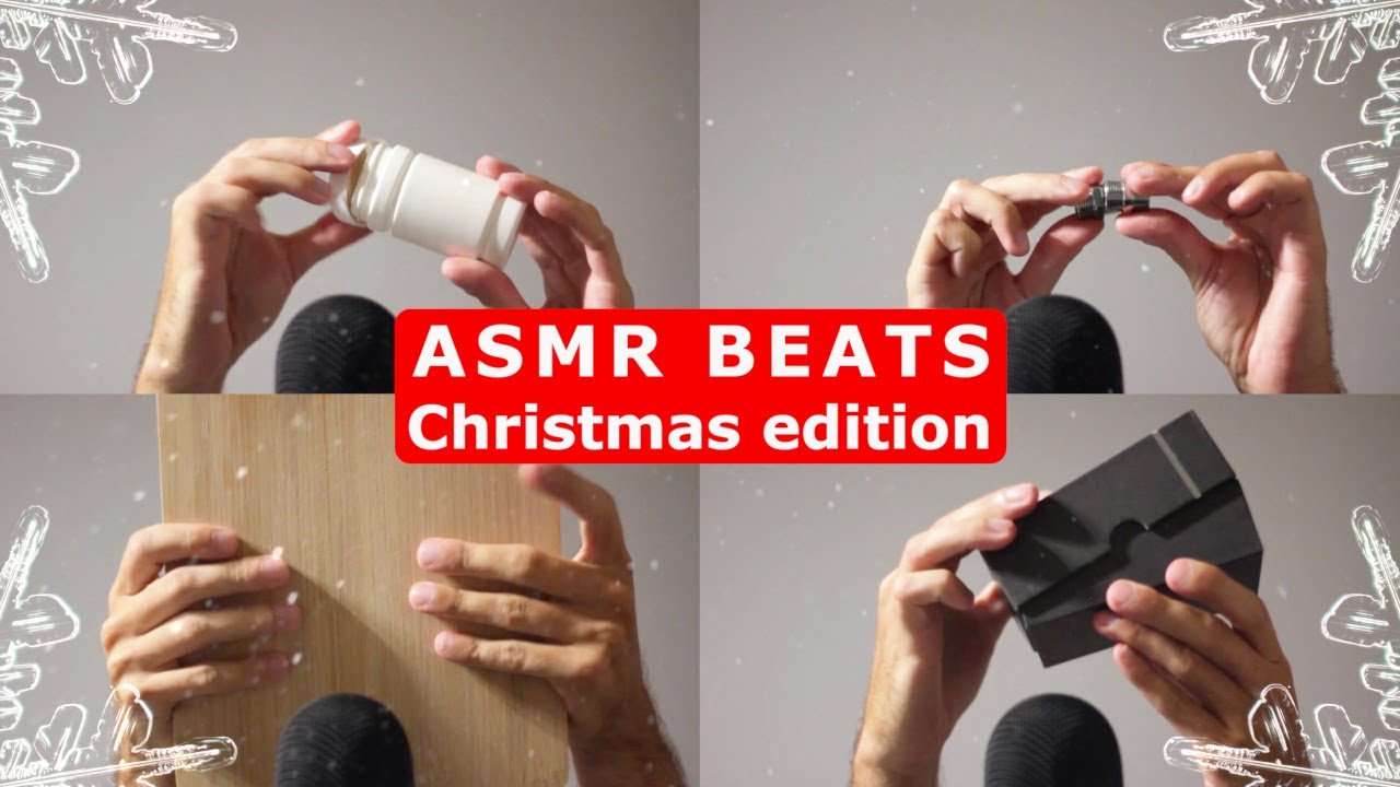 ASMR BEATS Christmas edition | Rhythmic ASMR - YouTube
