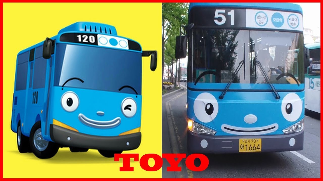 Tayo the Little Bus In Real Life (2018) - YouTube
