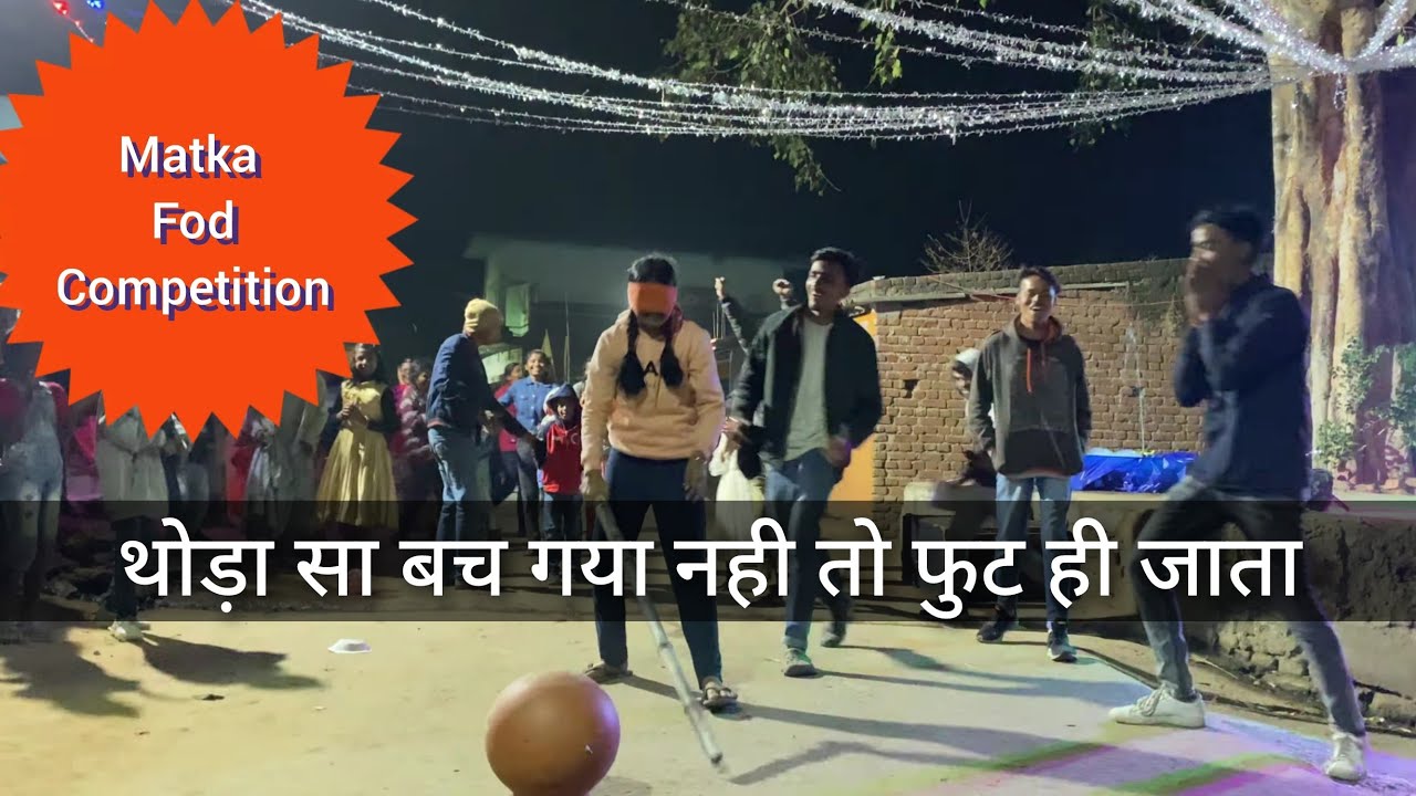 Matka Fod Competition :- Shristi - YouTube