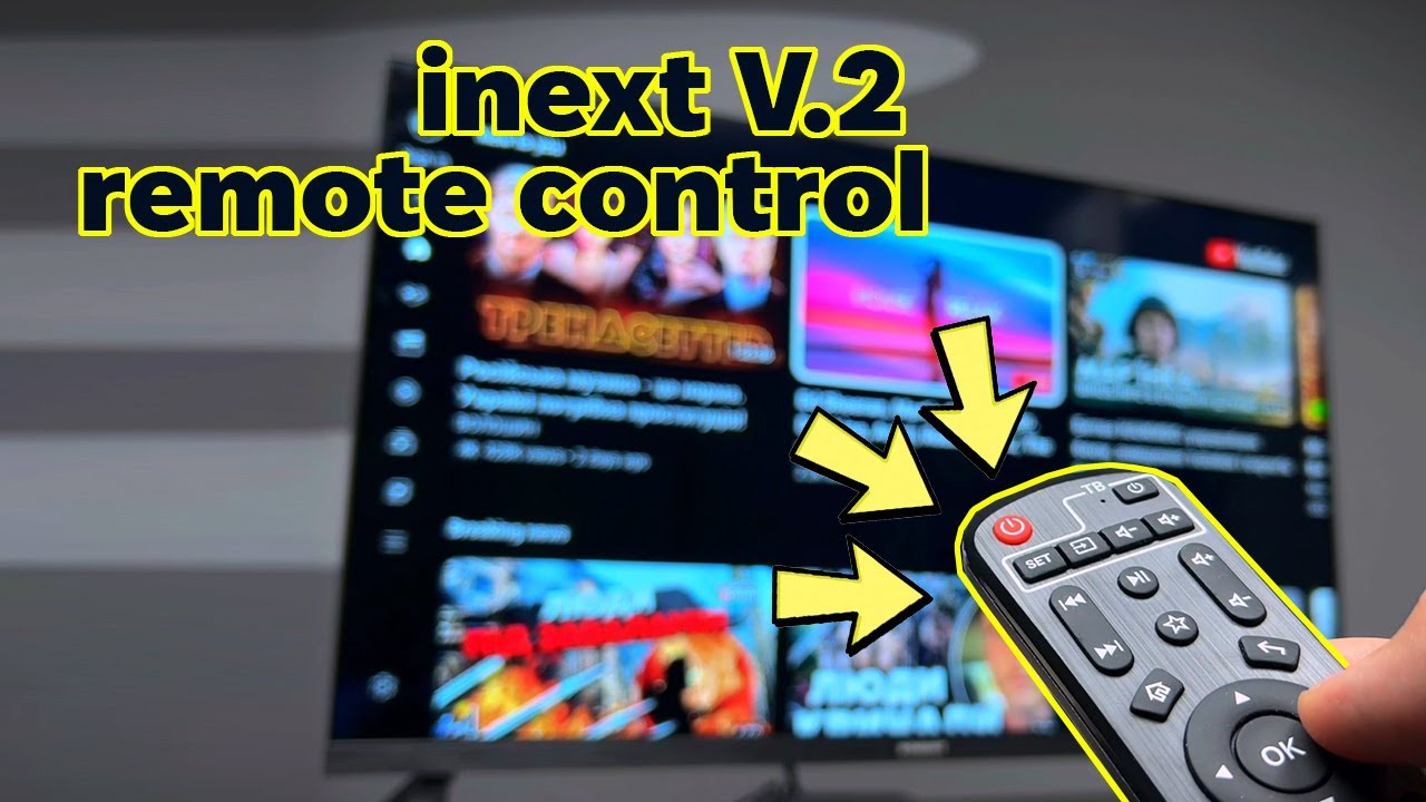remote control inext V2.0 - YouTube