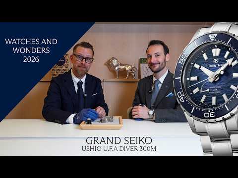 Grand Seiko at Watches and Wonders 2026 - New Spring Drive U.F.A. Ushio 300m Diver