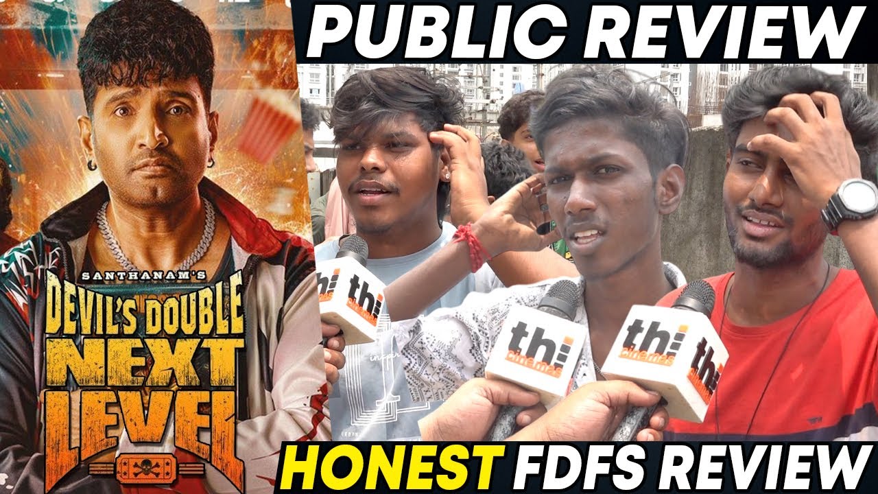 Devils Double Next Level Public Review | Santhanam | DD Next Level ...