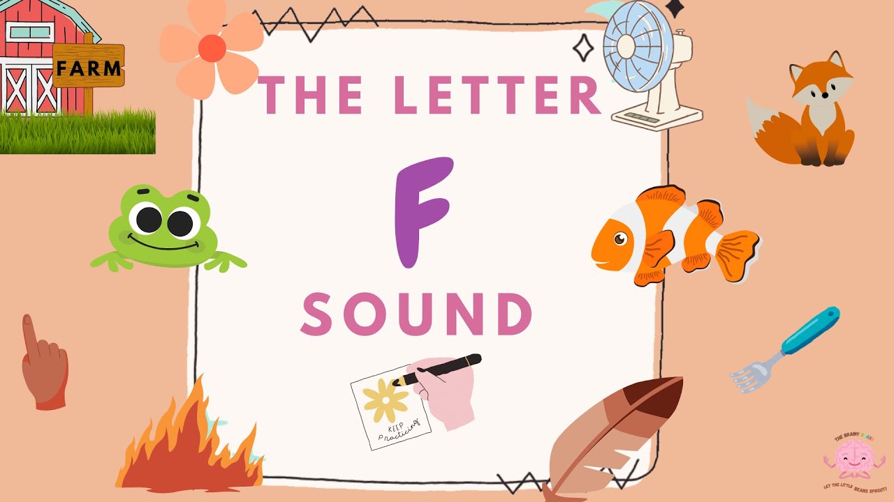 ABC Sound and Phonics | Letters F - F is for FISH🐬| ABC Phonics Songs ...