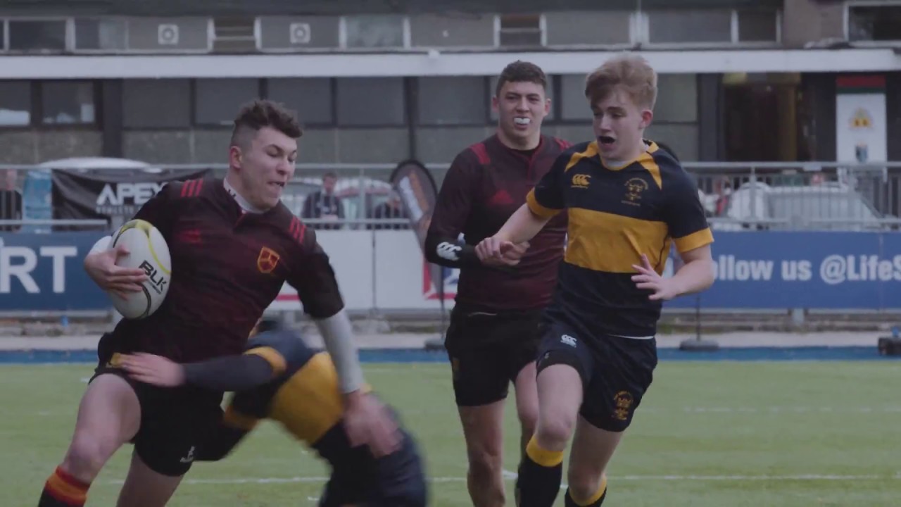 THE KING'S HOSPITAL v CBC MONKSTOWN PARK - RUGBY RISING 2018 - YouTube