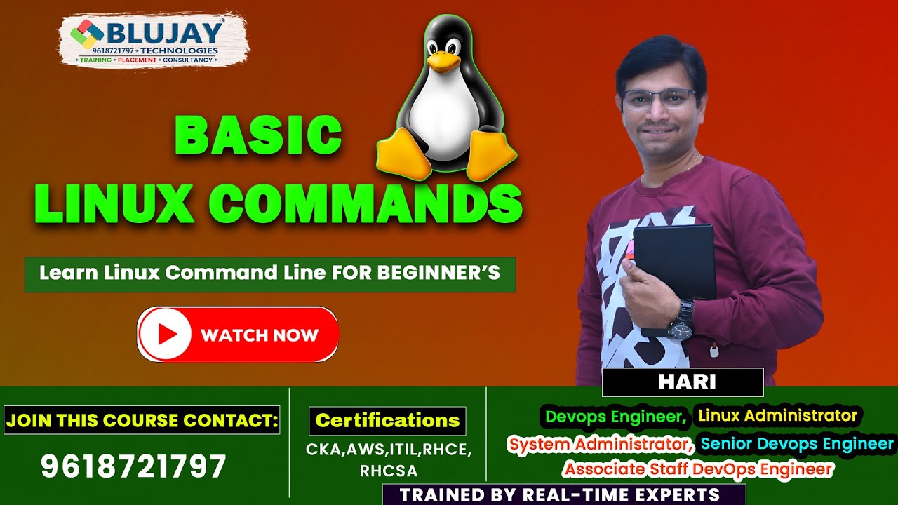Basic Linux Commands for Beginners 🐧 | Learn Linux Command Line Easily ...
