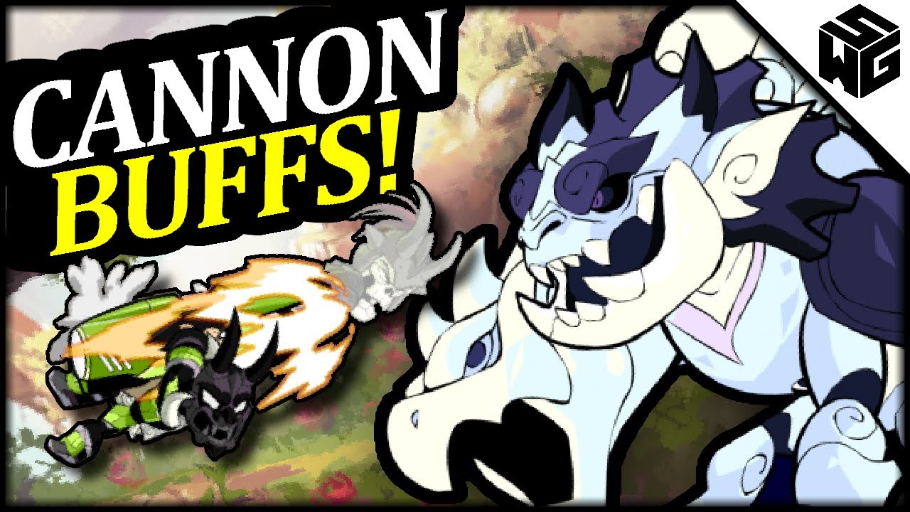 New CANNON Buffs!! - Brawlhalla Ranked Cannon Gameplay! - YouTube