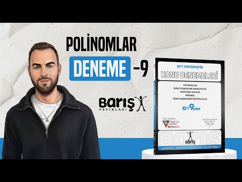 Barış Yayınları Polinom Parabol Konu Denemesi   9 (Güncel Basım)