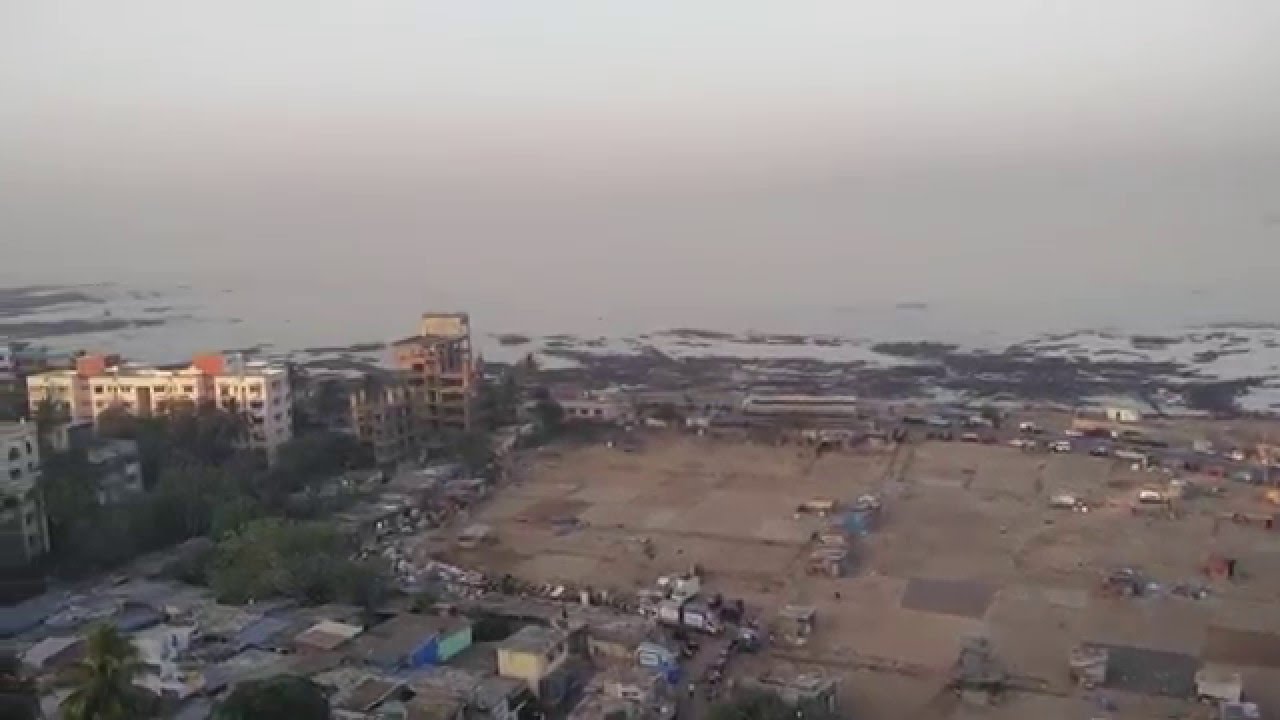 Khar Danda - Carter Road Ariel view - oneplusetwo 4k - YouTube