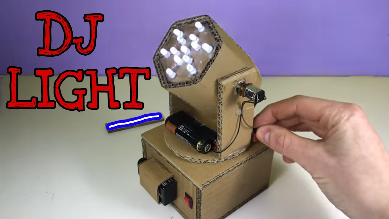 How To Make Disco Light At Home | Amazing Mini dj Light - YouTube