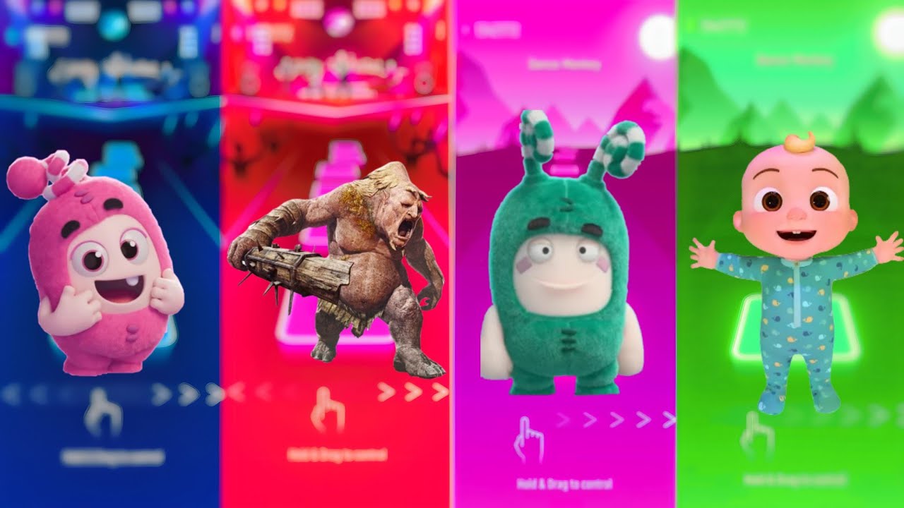 Minbods 🆚 monsters 🆚 oddbods 🆚 cocomelon.who is Best. - YouTube