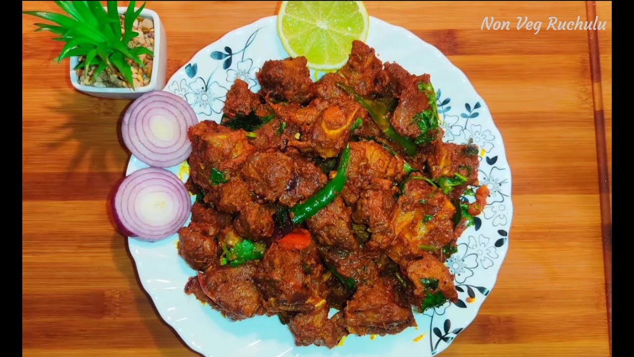 Juicy Mutton 🍖 Ghee Roast Recipe 🍲 | Spicy Delight for Food Lovers ...