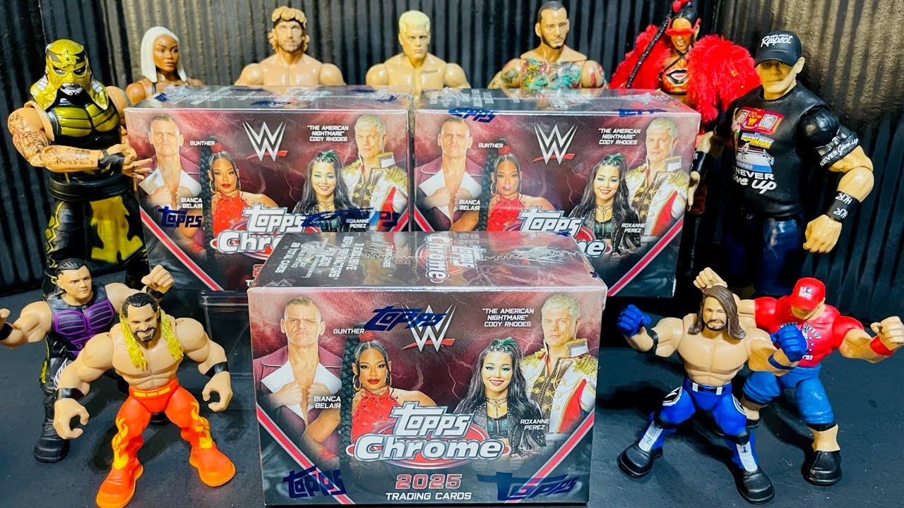 2025 Topps Chrome WWE Box Opening & WrestleMania 41 Review, Thoughts ...