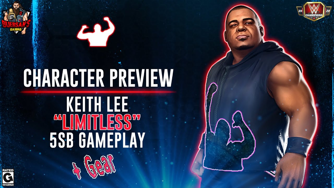 Character Preview: Keith Lee "Limitless" 5SB Gameplay ! / WWE Champions ...