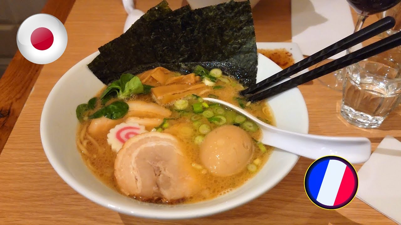 Ippudo | Fantastic Japanese Ramen in Paris | Eating Adventures in Paris - YouTube