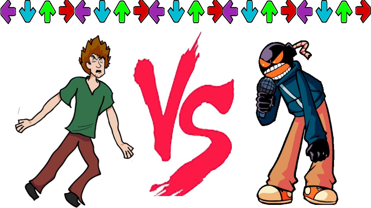 FnF Whitty VS FnF Boyfriend Shaggy God Eater | FNF ANIMATION - YouTube