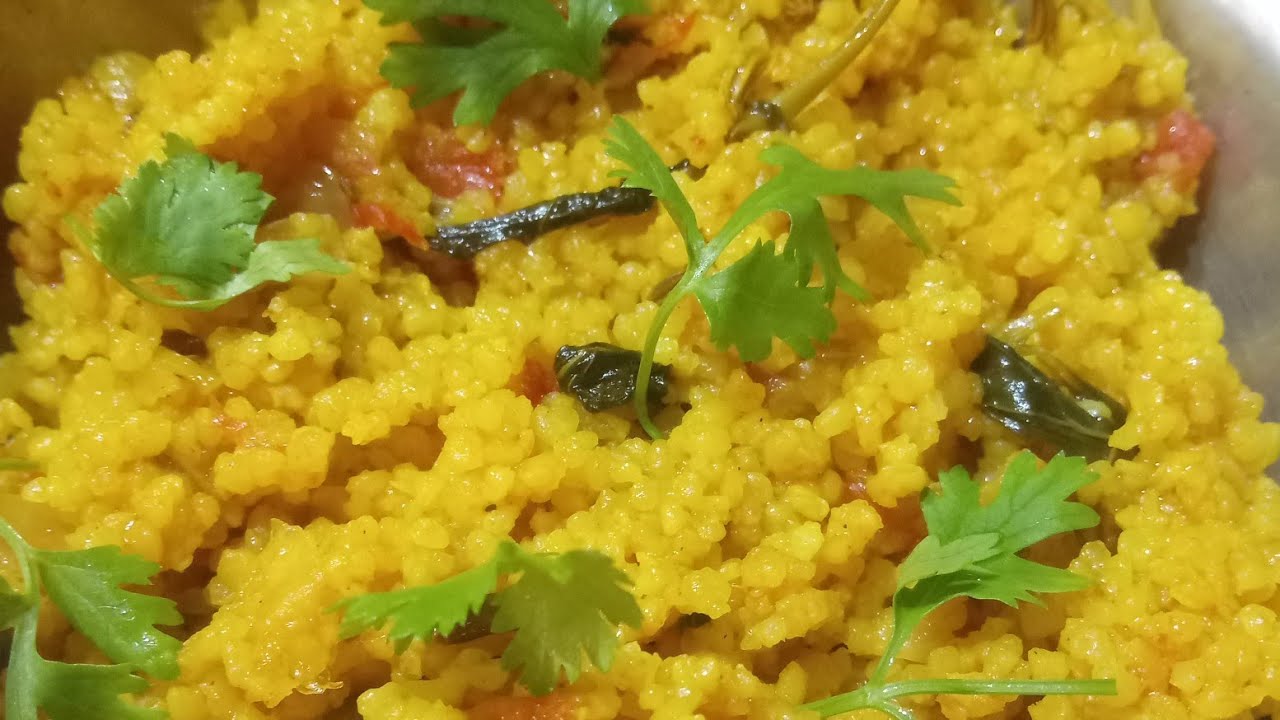 Simple millet tomato rice - YouTube
