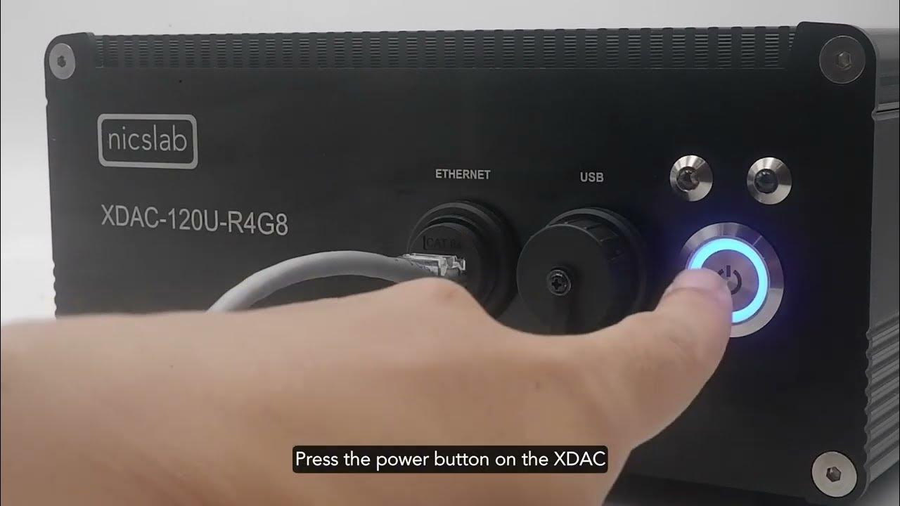 XDAC-120U-R4G8 with SCPI - YouTube