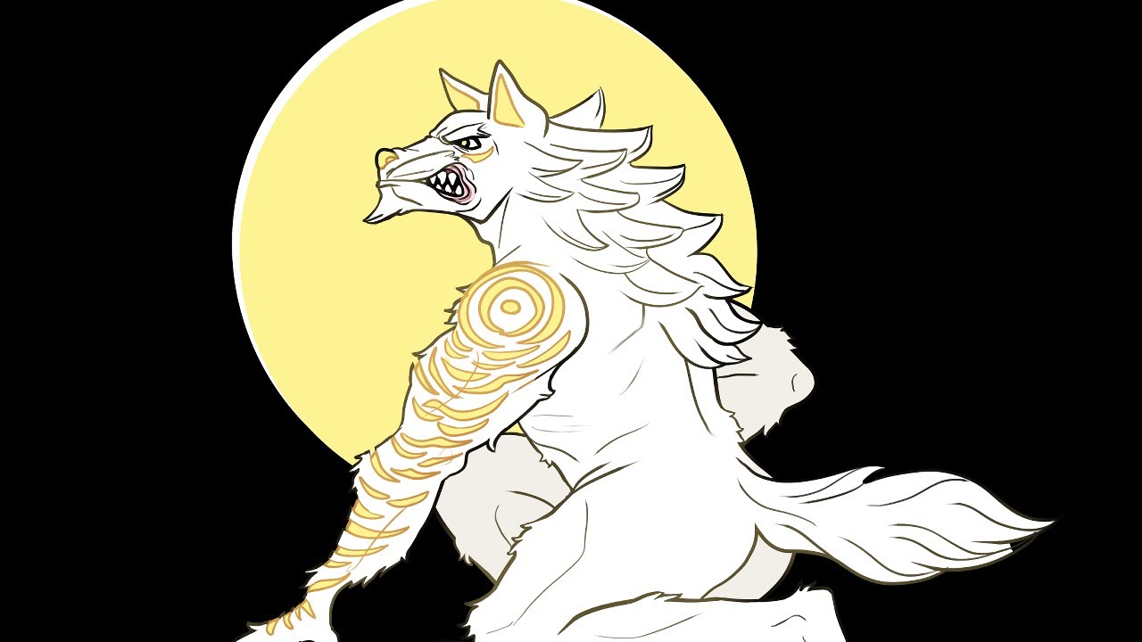 Werewolf Okami Hanzo (Overwatch) | Speedpaint - YouTube