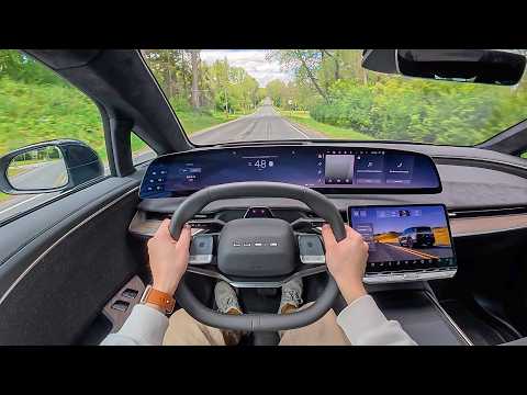 2026 Lucid Gravity Grand Touring - POV Test Drive (Binaural Audio)