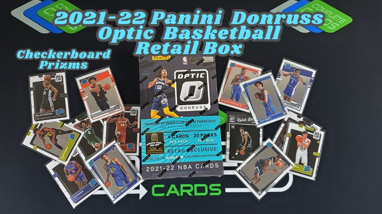 2021-22 Panini Donruss Optic Basketball retail box - YouTube