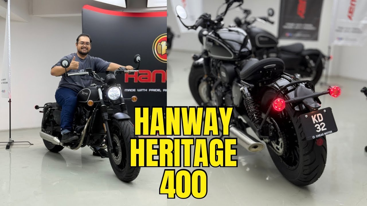 MOTOR HENSEM! HANWAY HERITAGE 400 - YouTube