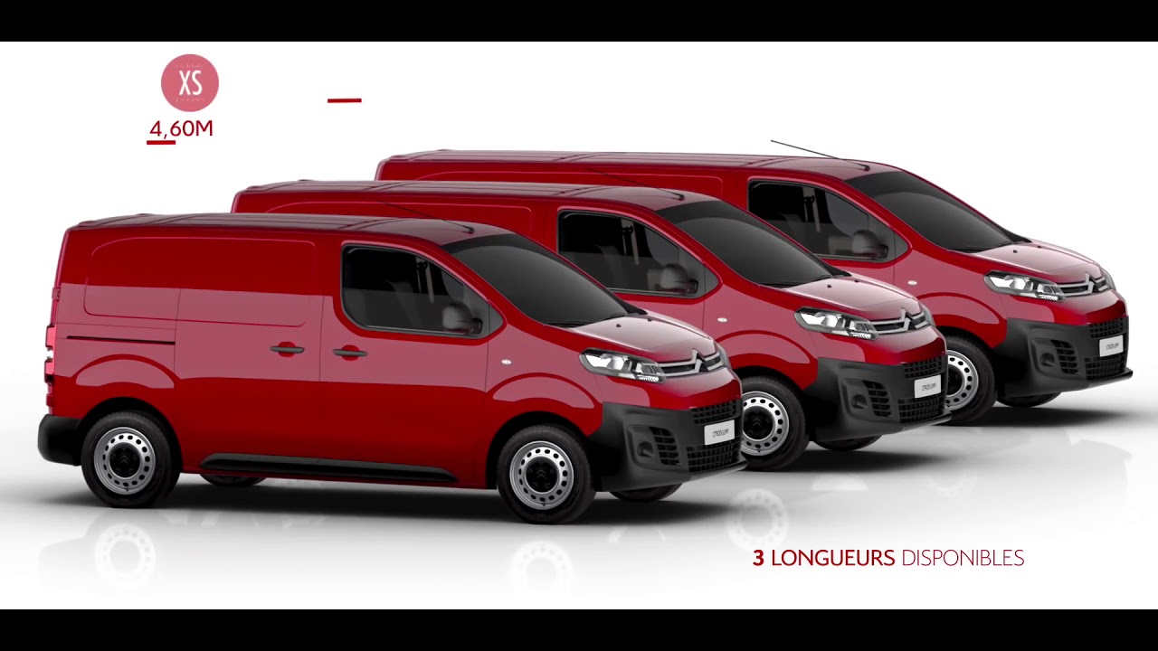 Les dimension du Jumpy - Citroën Valence - YouTube