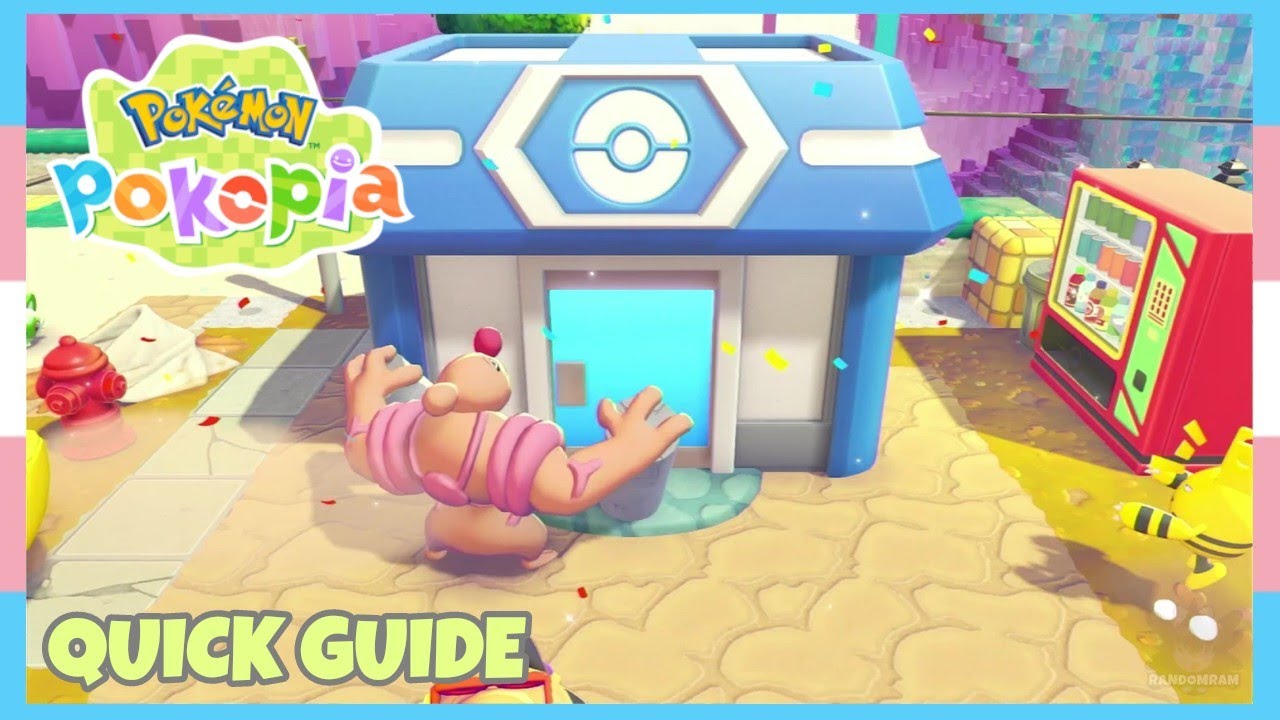 How To Build A Poke Mart In Pokemon Pokopia | Quick Guide - YouTube