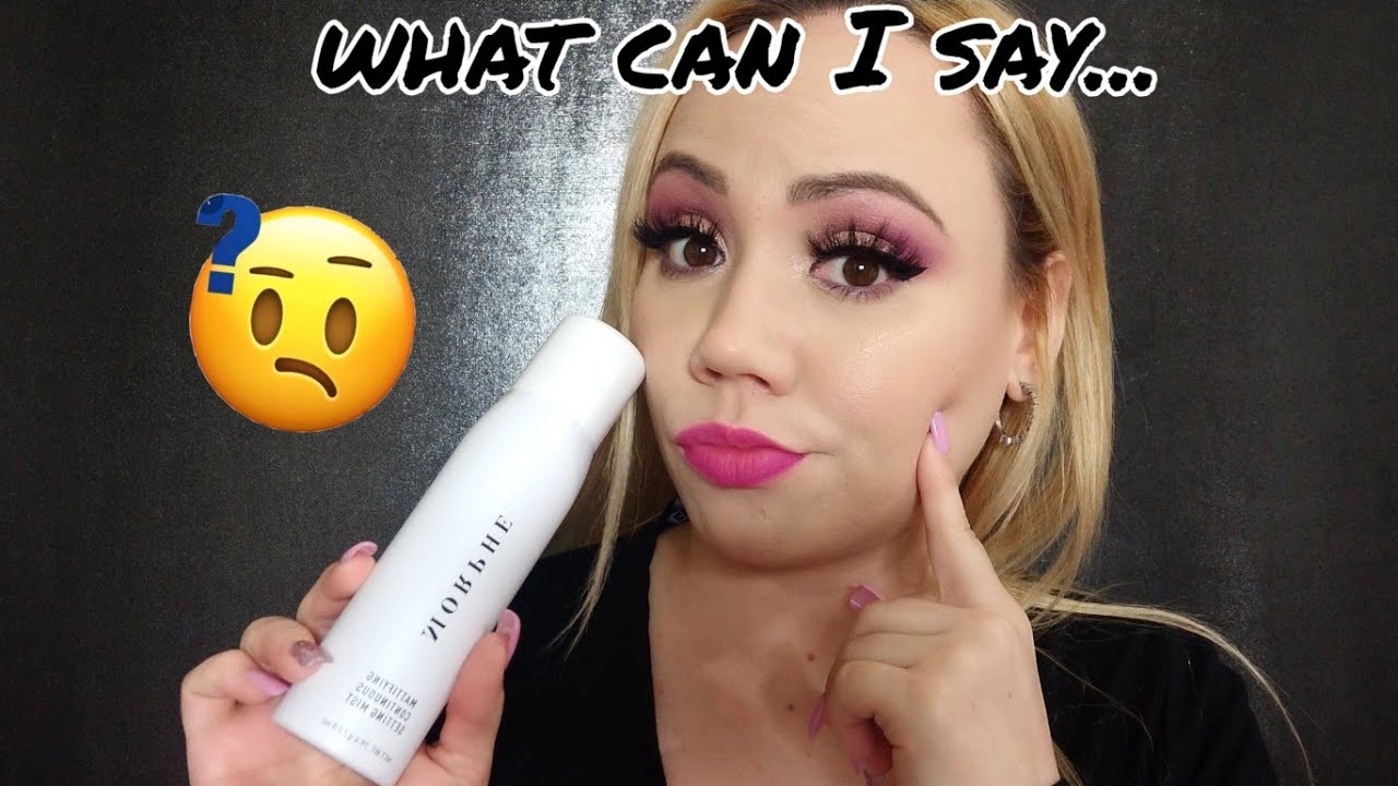 New! Morphe Mattifying Setting Spray {Oily Skin} Review 2020 • Does it ...