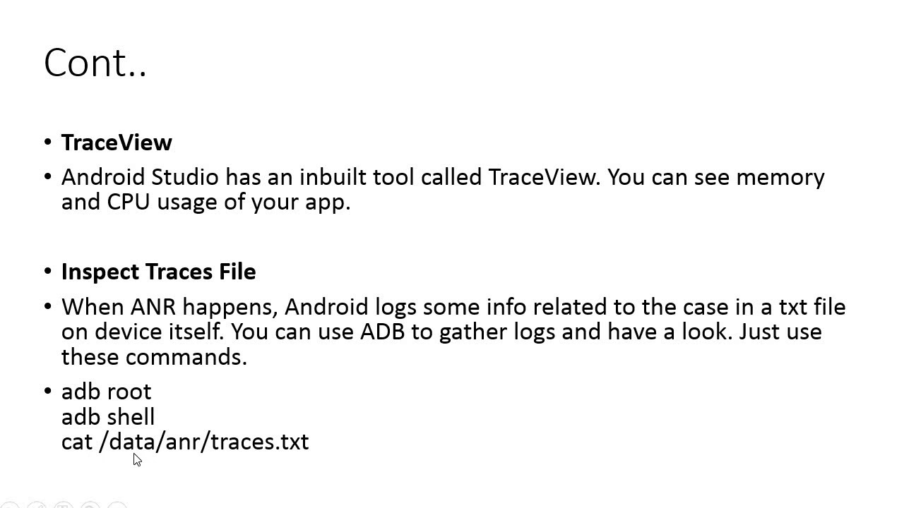 ANR Error & How to Prevent It [UR] Module 4 Lecture 16 ZE - 225 - YouTube